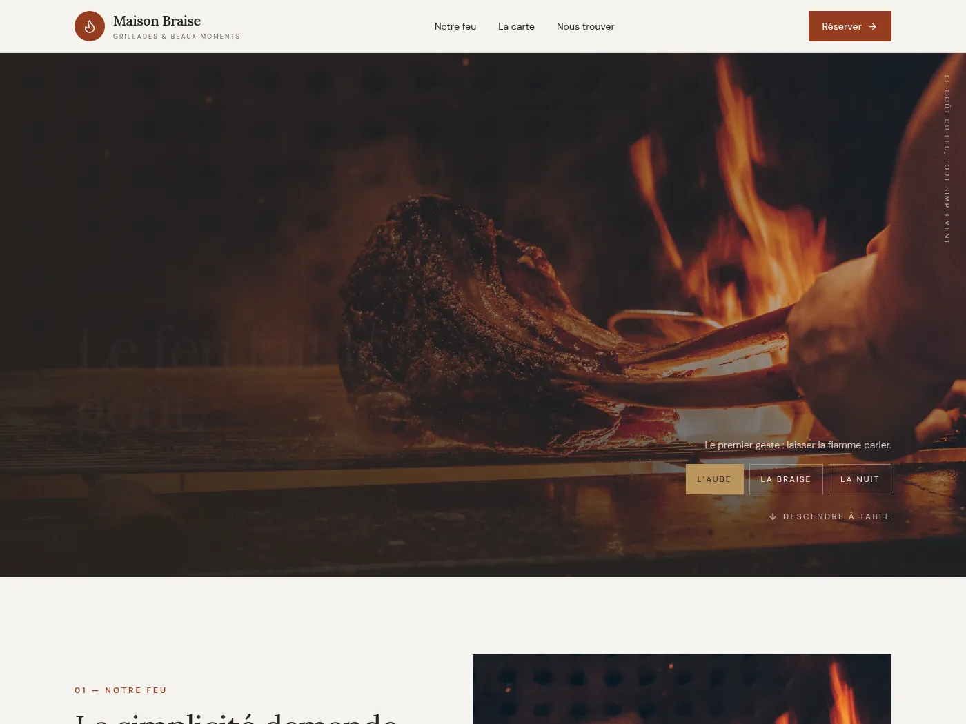 GrillMaster Restaurant Site