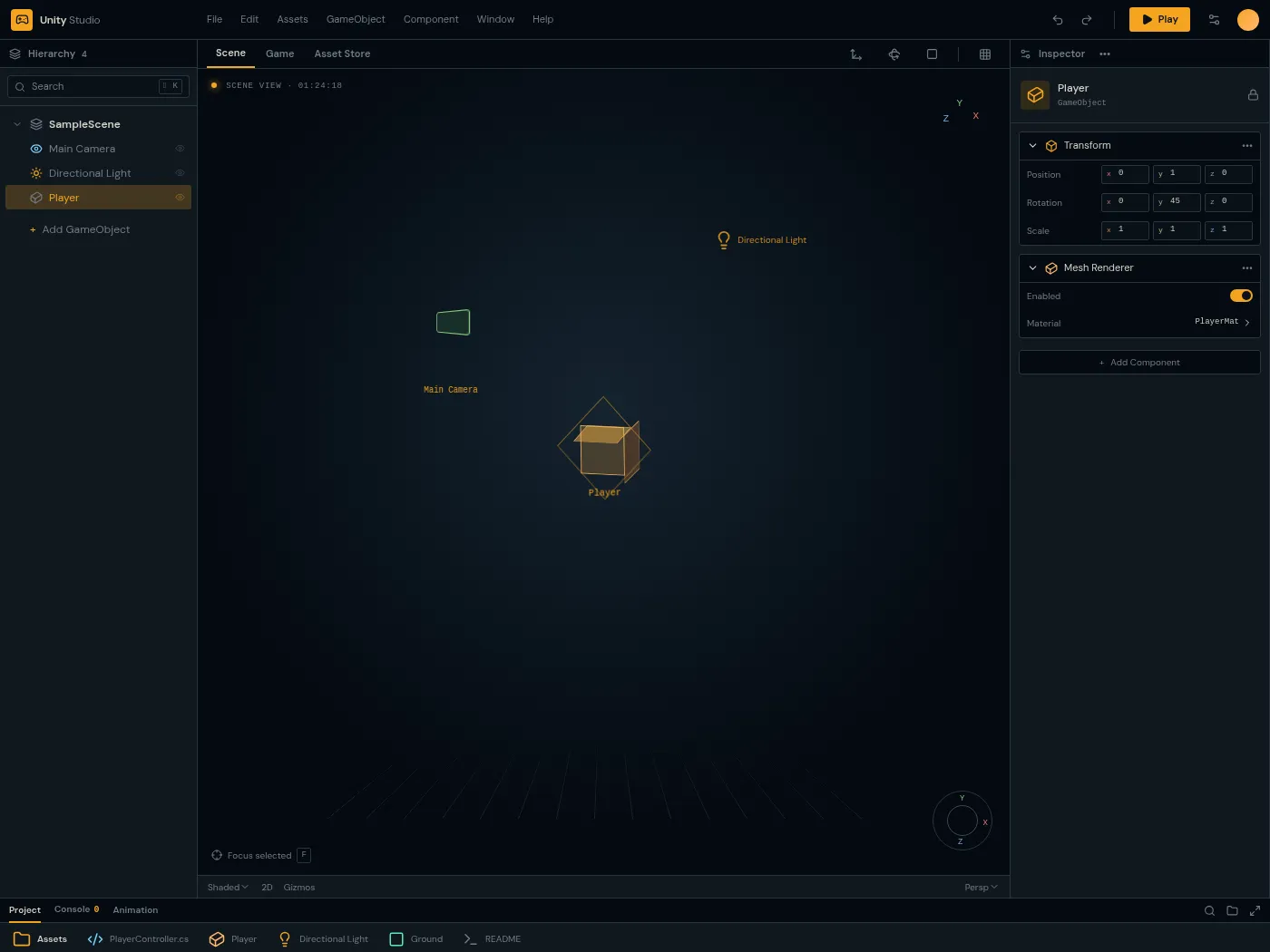 Unity Engine Replica