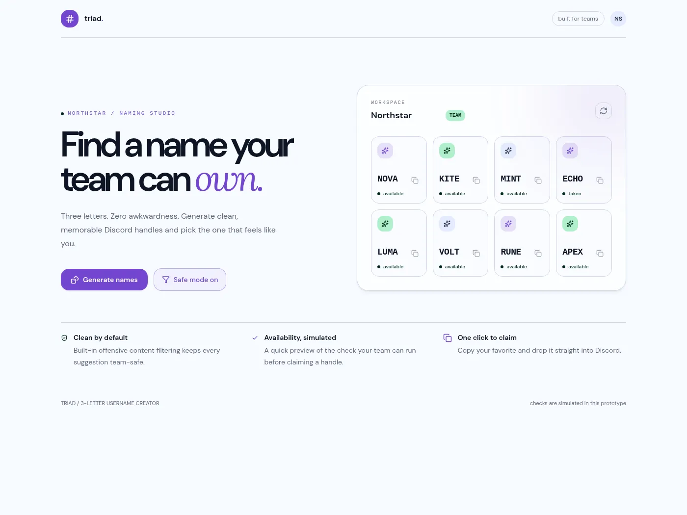 Discord Username Creator