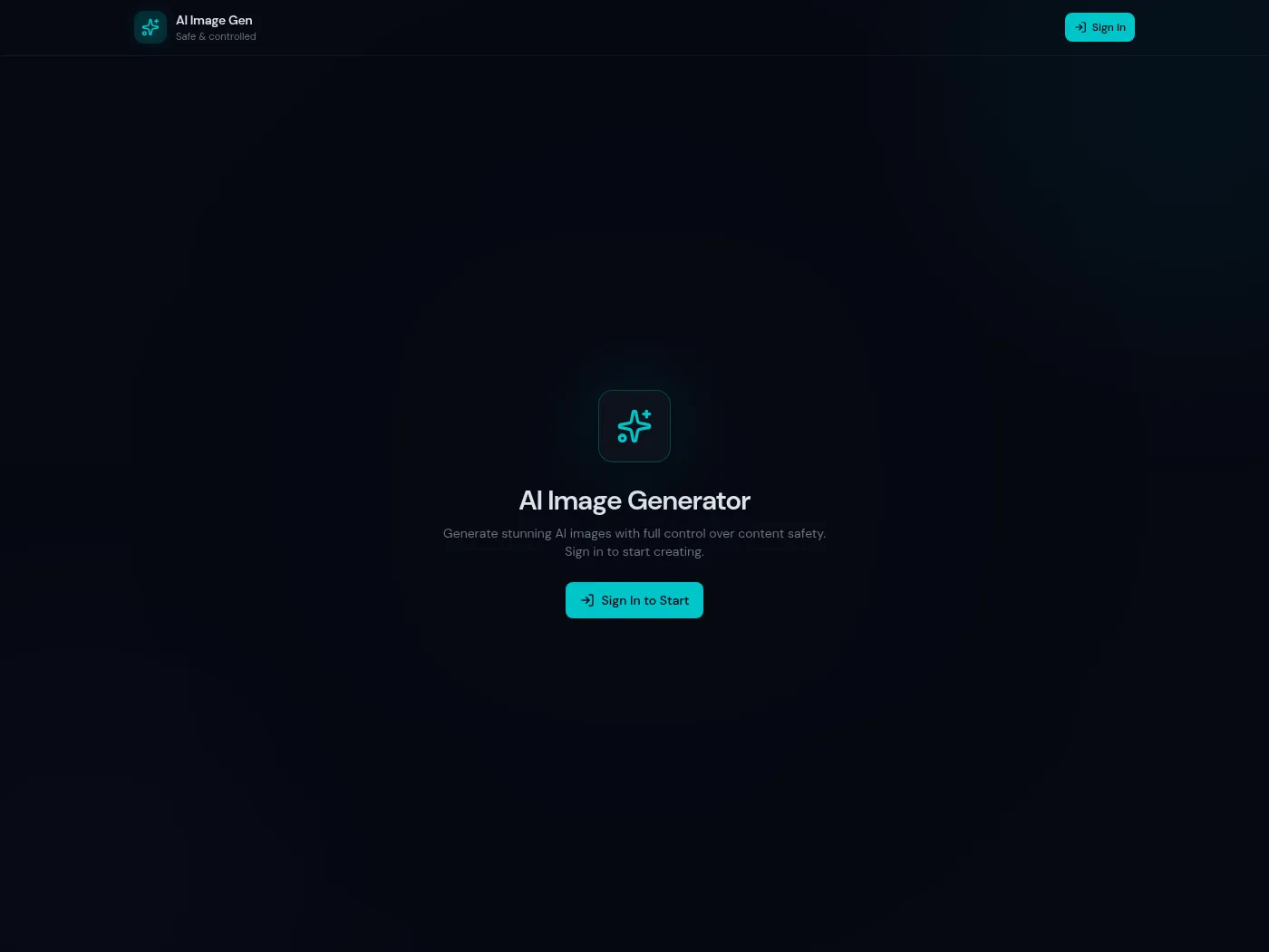 AI Safe Image Generator