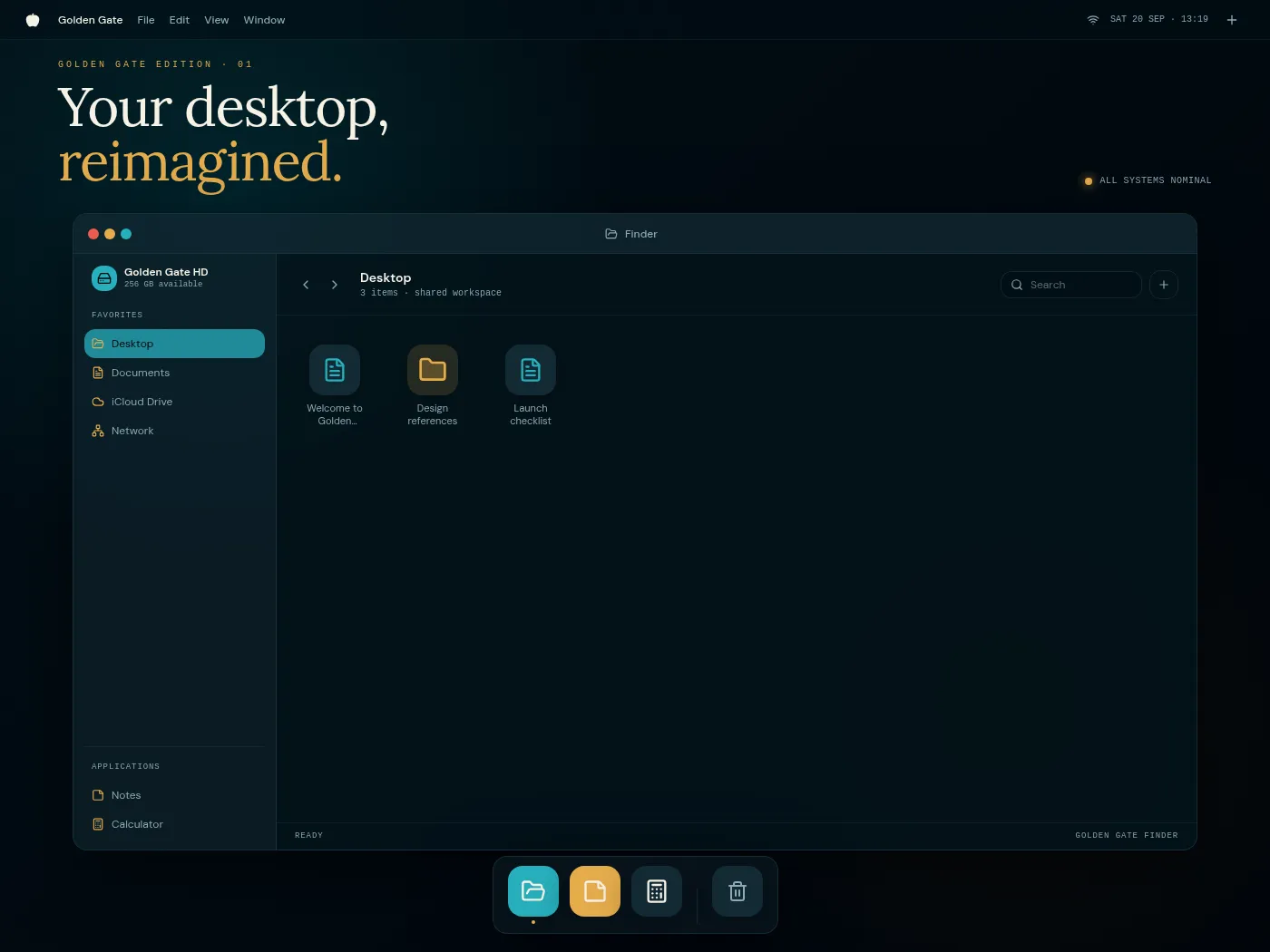 Golden Gate Mac Simulator