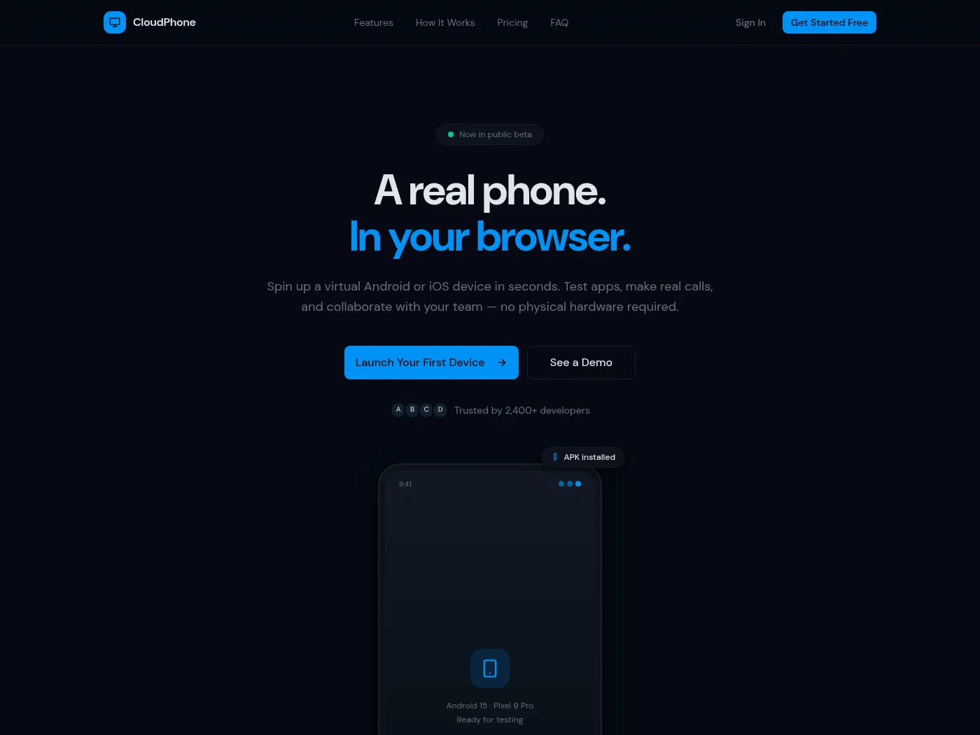CloudPhone Access