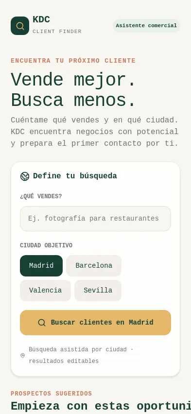 KDC Client Finder