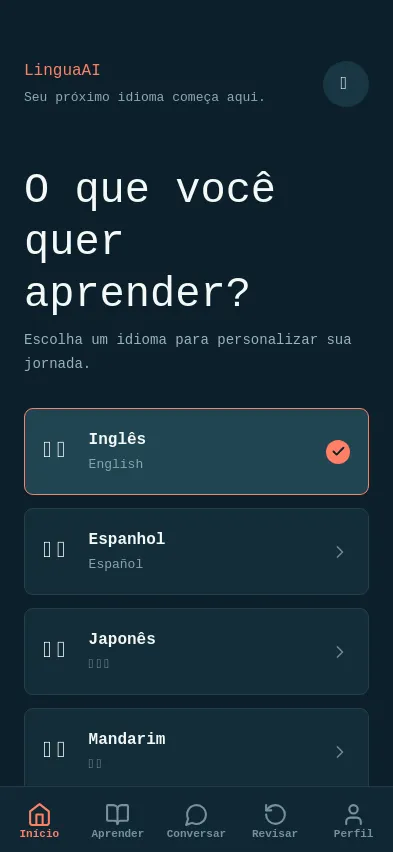 LinguaAI Mobile