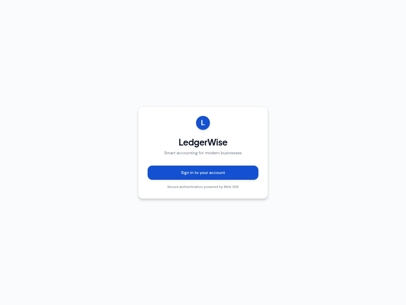 LedgerWise Accounting Suite