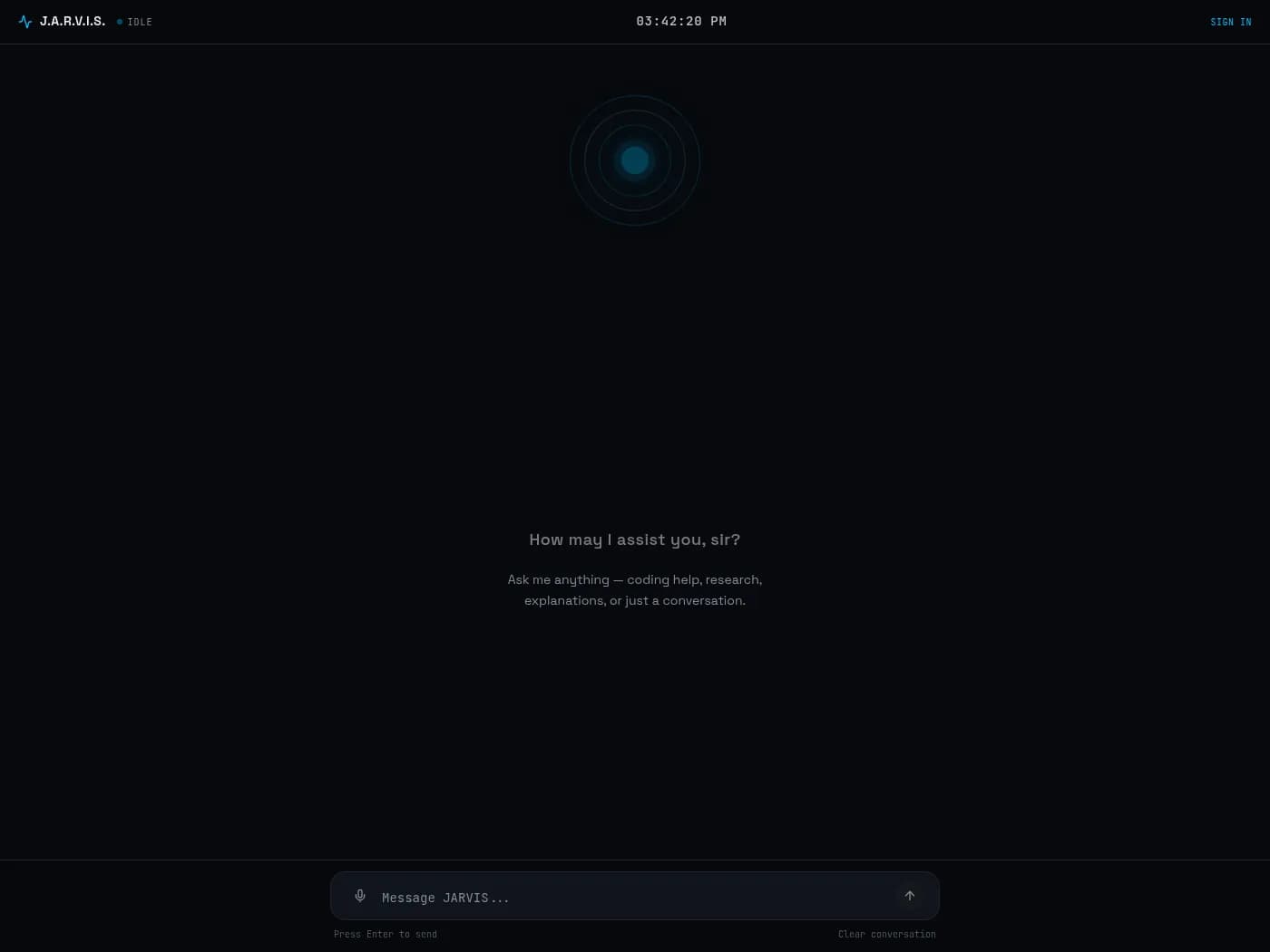 JARVIS AI Desktop