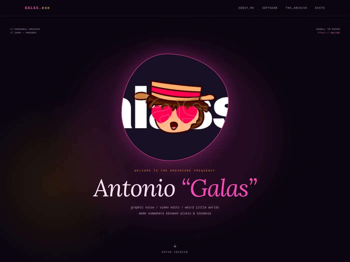 Galas Dreamcore Portfolio