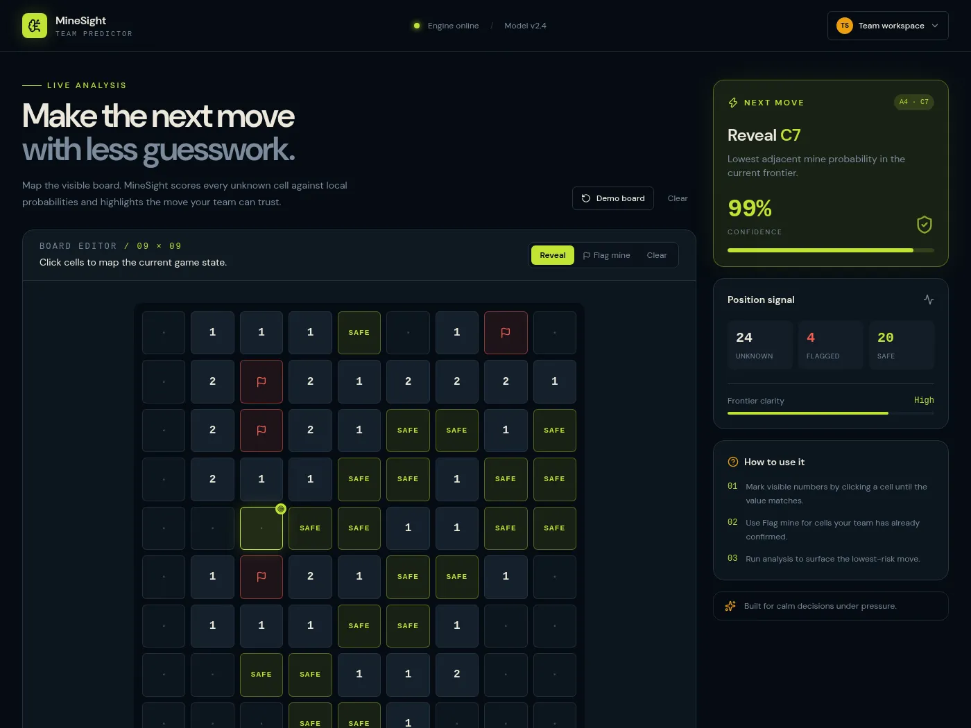 Minesweeper AI Predictor