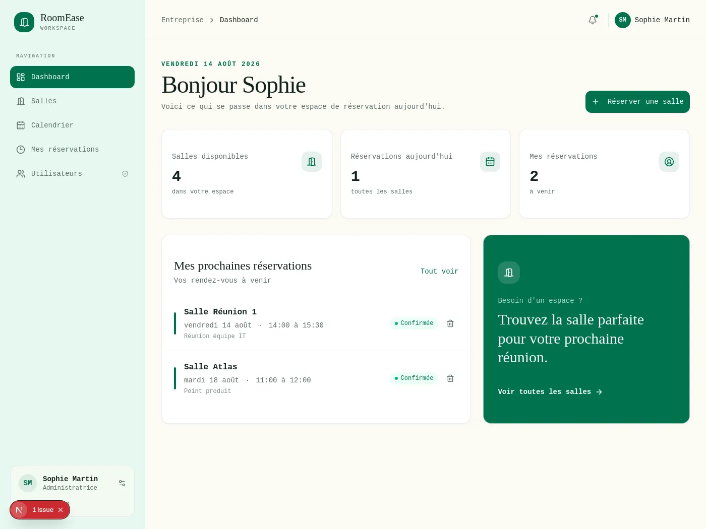 RoomEase Admin App