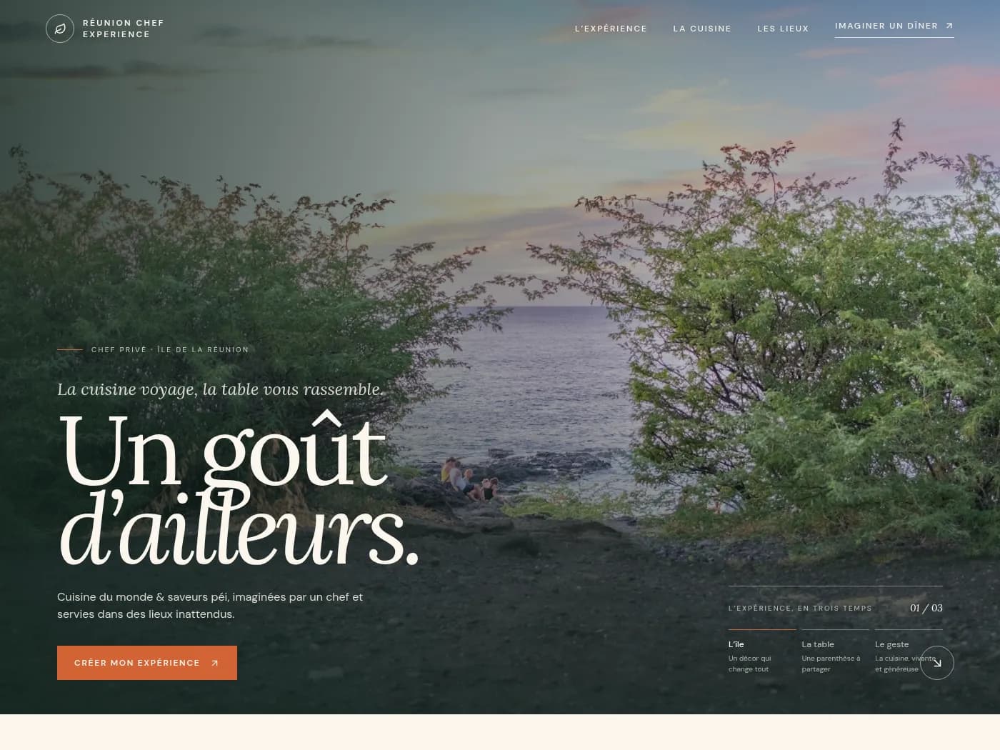 Réunion Chef Experience