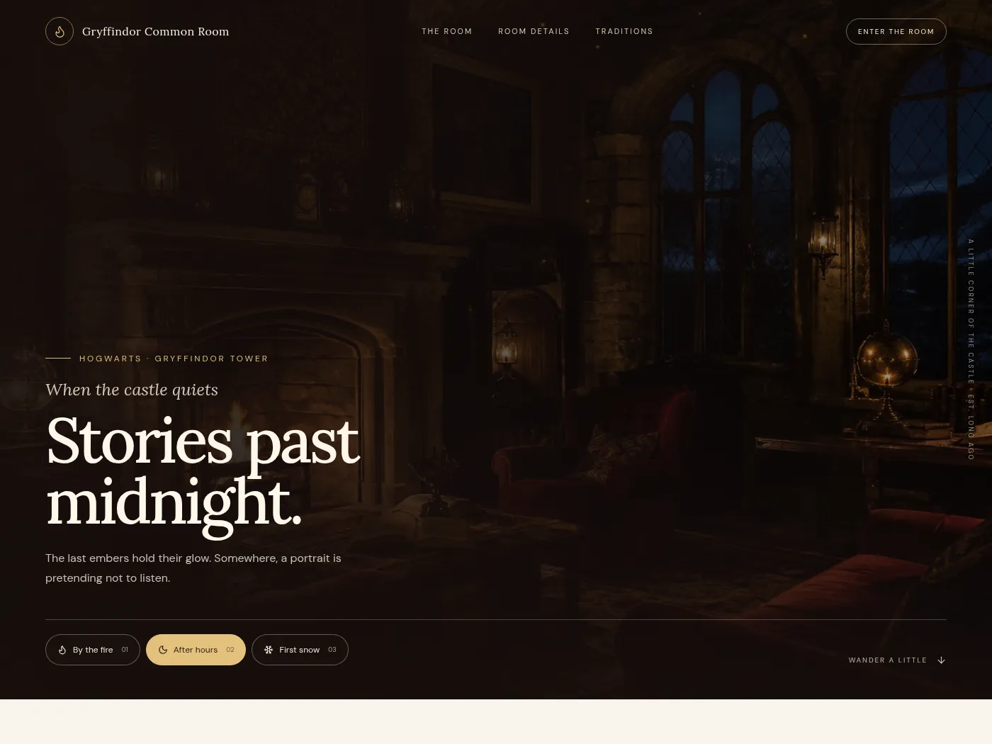 Hogwarts Common Room Hub