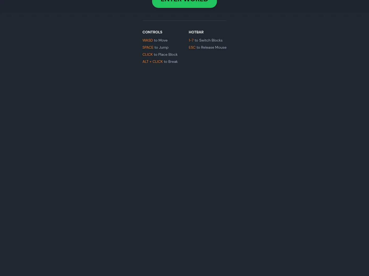 WebCraft 1.21 Experience