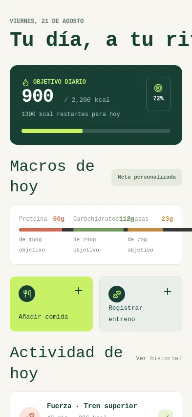 FitMacro Tracker