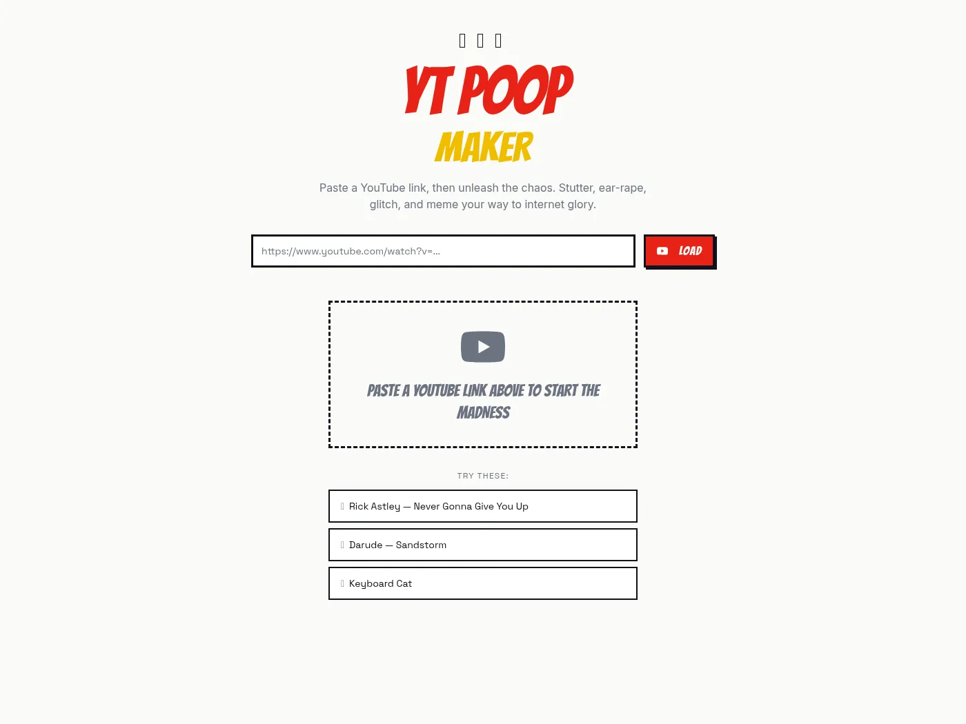 YT Poop Maker