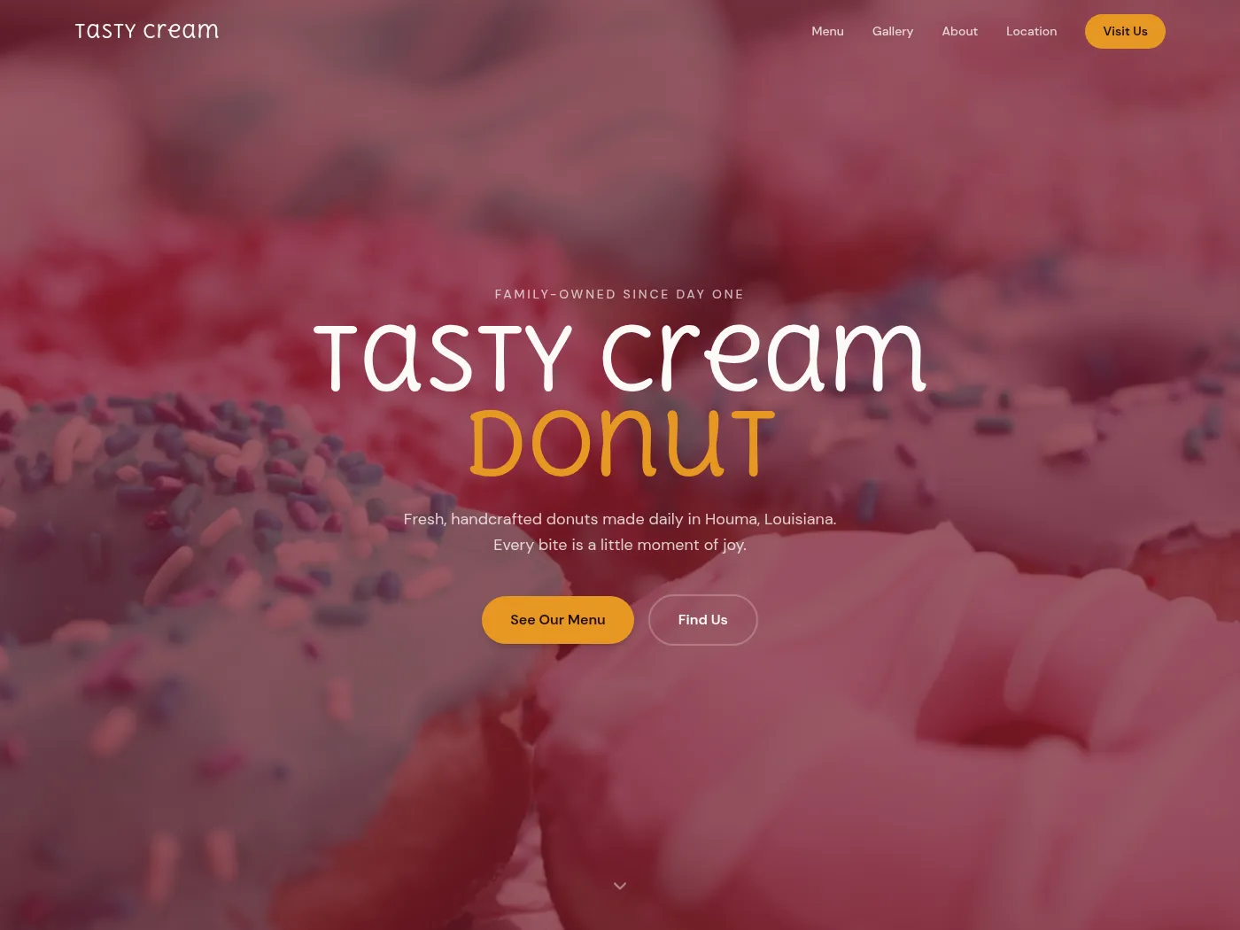 TastyCream Website Revamp