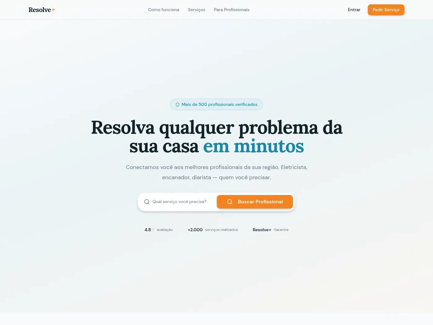 Resolve+ Service Platform