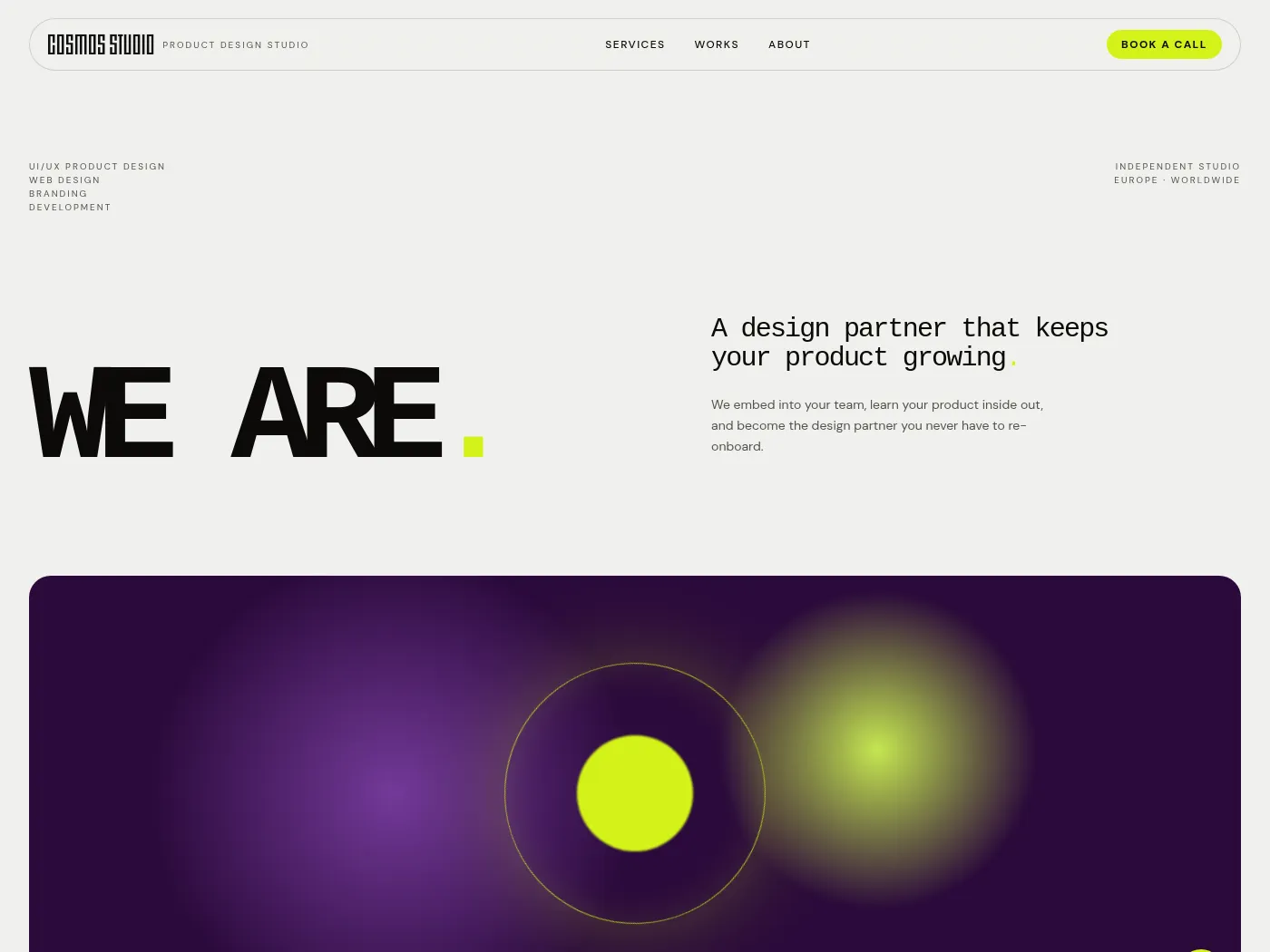 Cosmic Portfolio Hub
