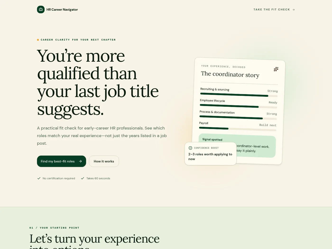 HR Career Navigator