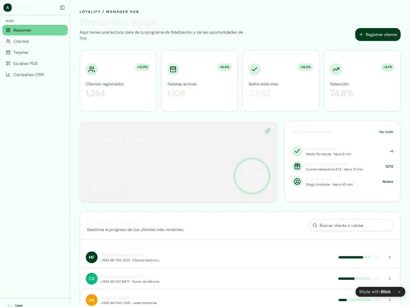 Loyalify Web Loyalty Platform