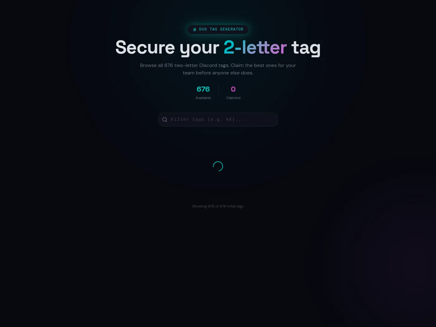 DuoTag Generator