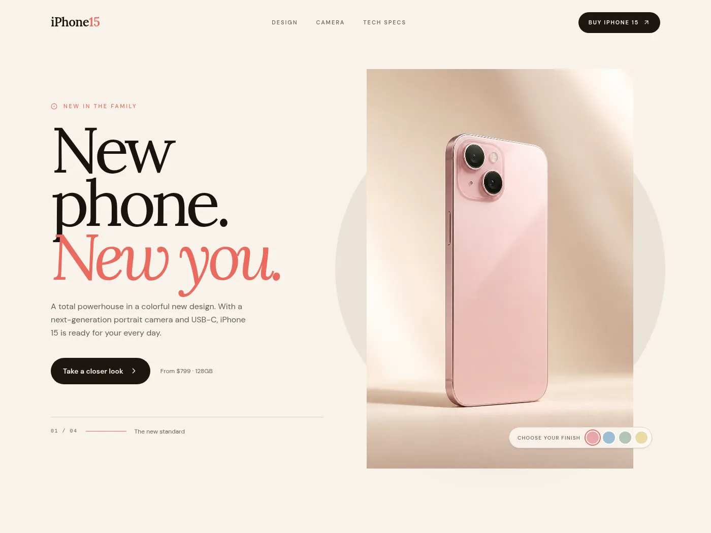 iPhone 15 Showcase