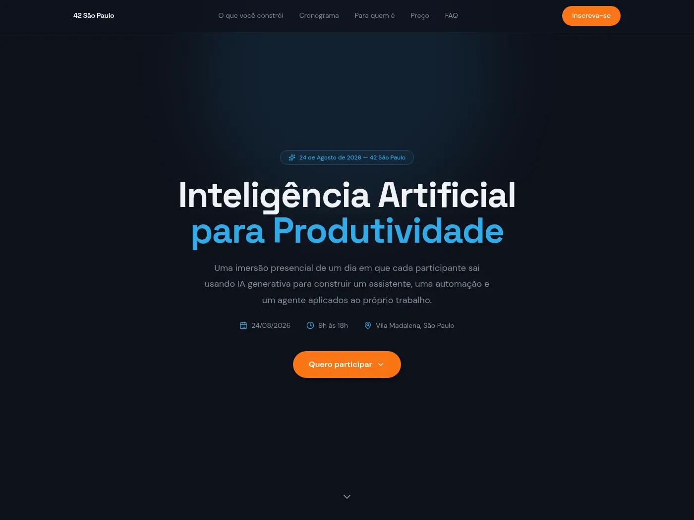 Imersão IA Produtividade 42SP