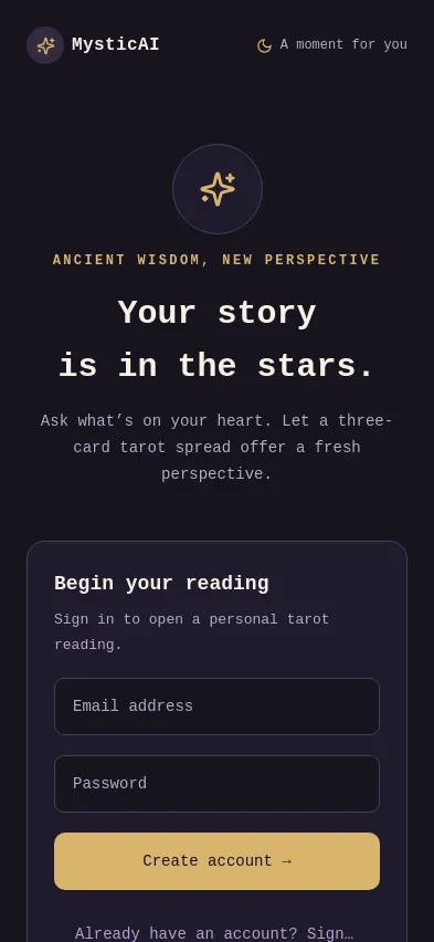 MysticAI Predictor