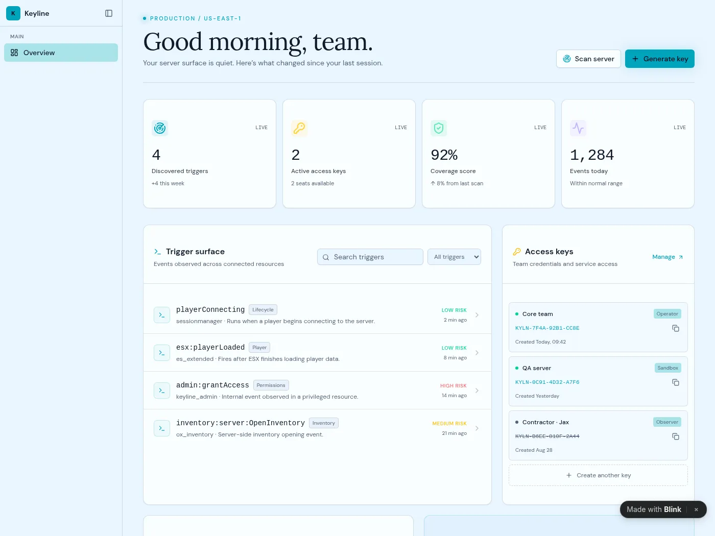 FiveM Key Manager