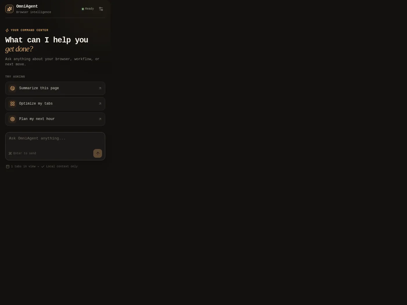 OmniAgent Extension