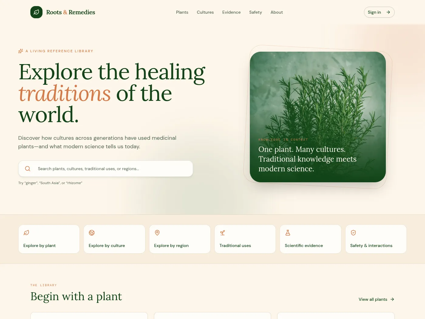Roots & Remedies