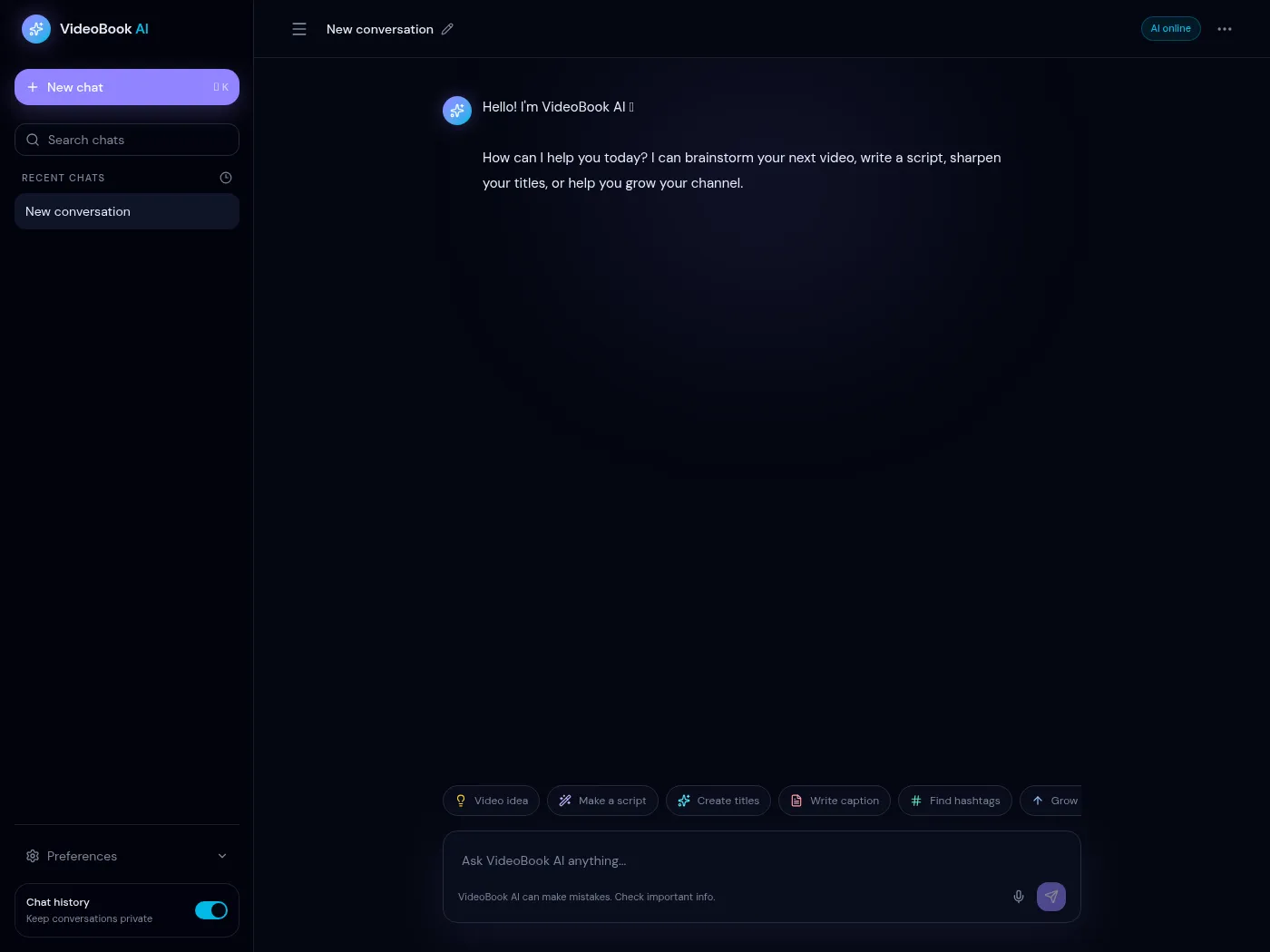 VideoBook AI Assistant
