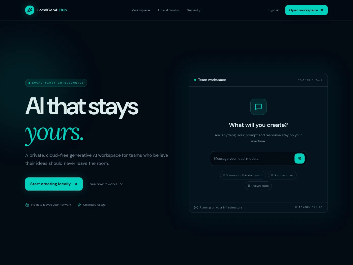 LocalGenAI Hub