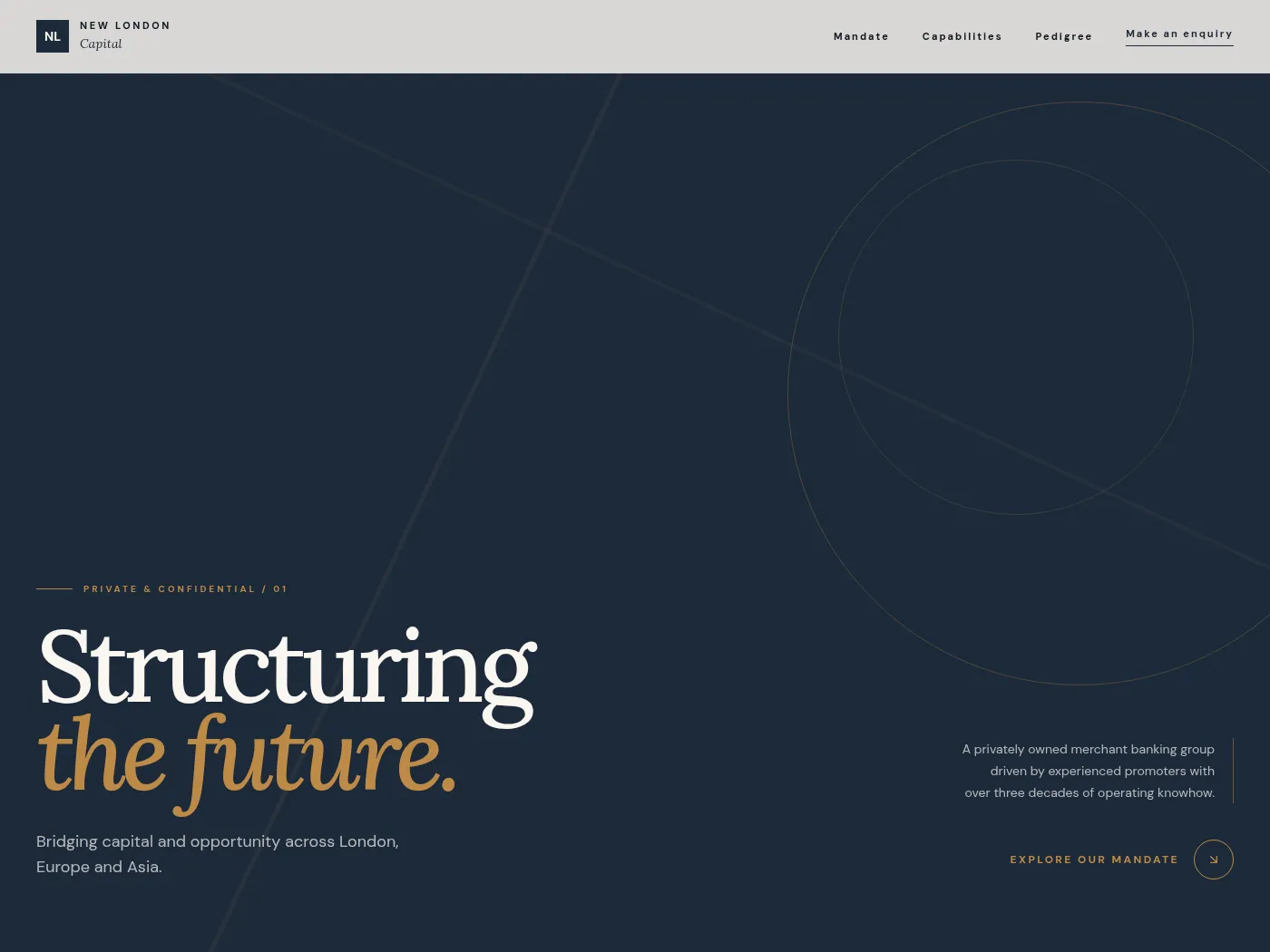 New London Capital Site