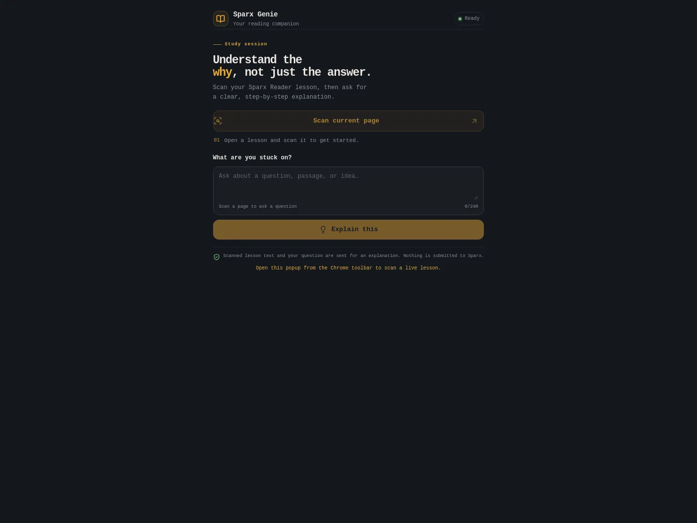 Sparx Answer Genie