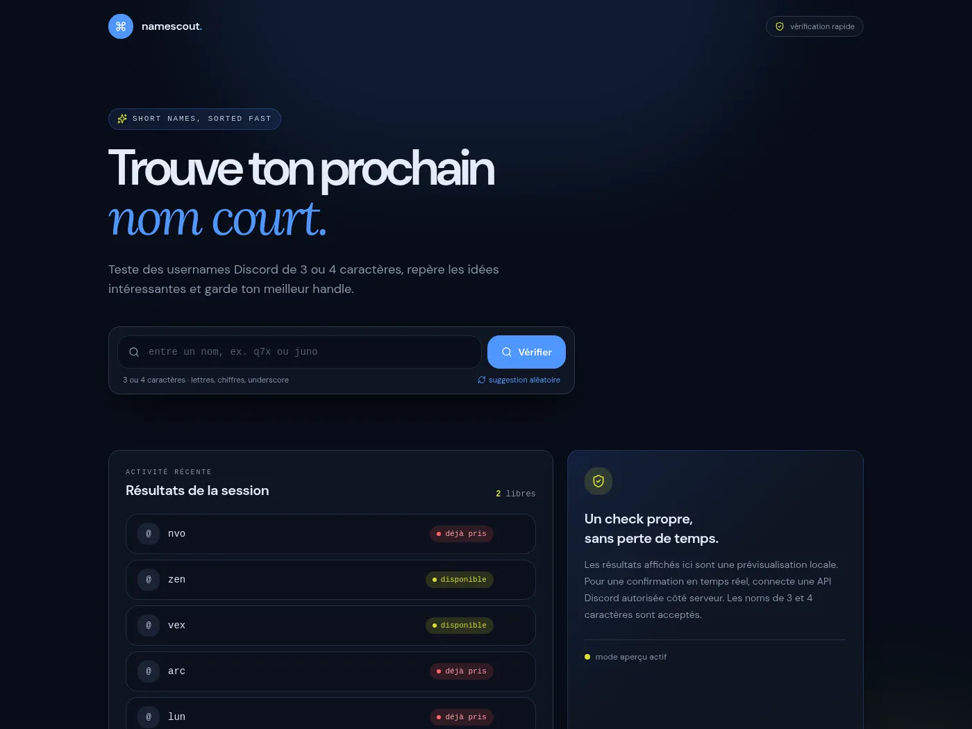 Discord Name Checker