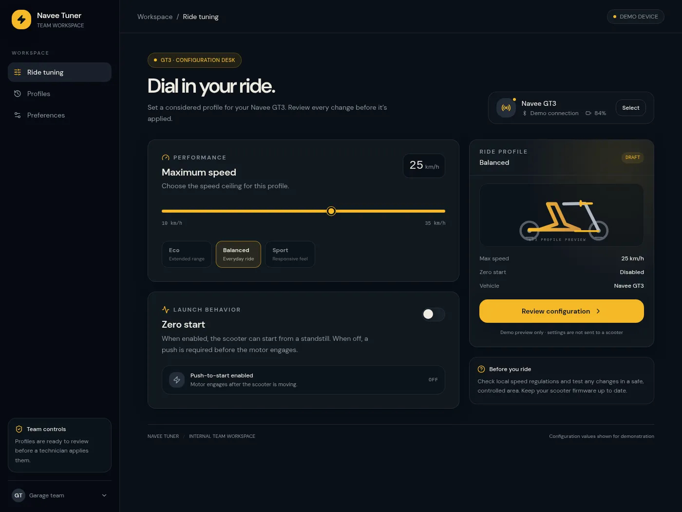 Navee Scooter Tuner