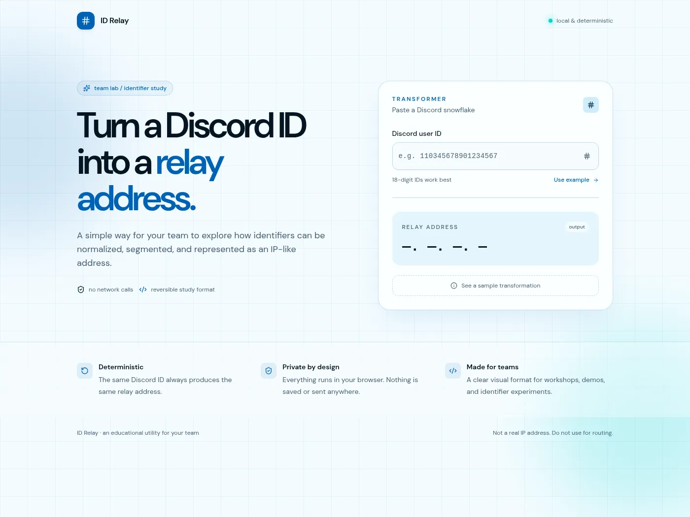Discord ID Transformer