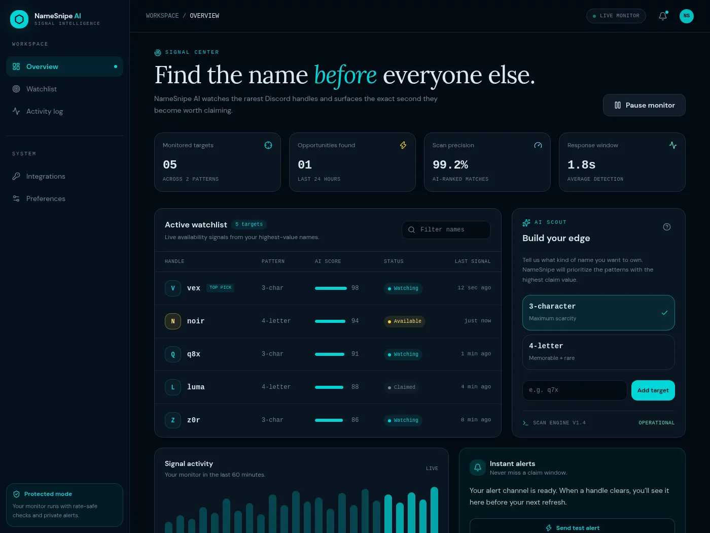 NameSnipe AI