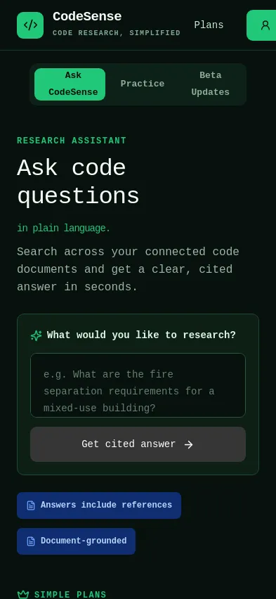 CodeSense Mobile