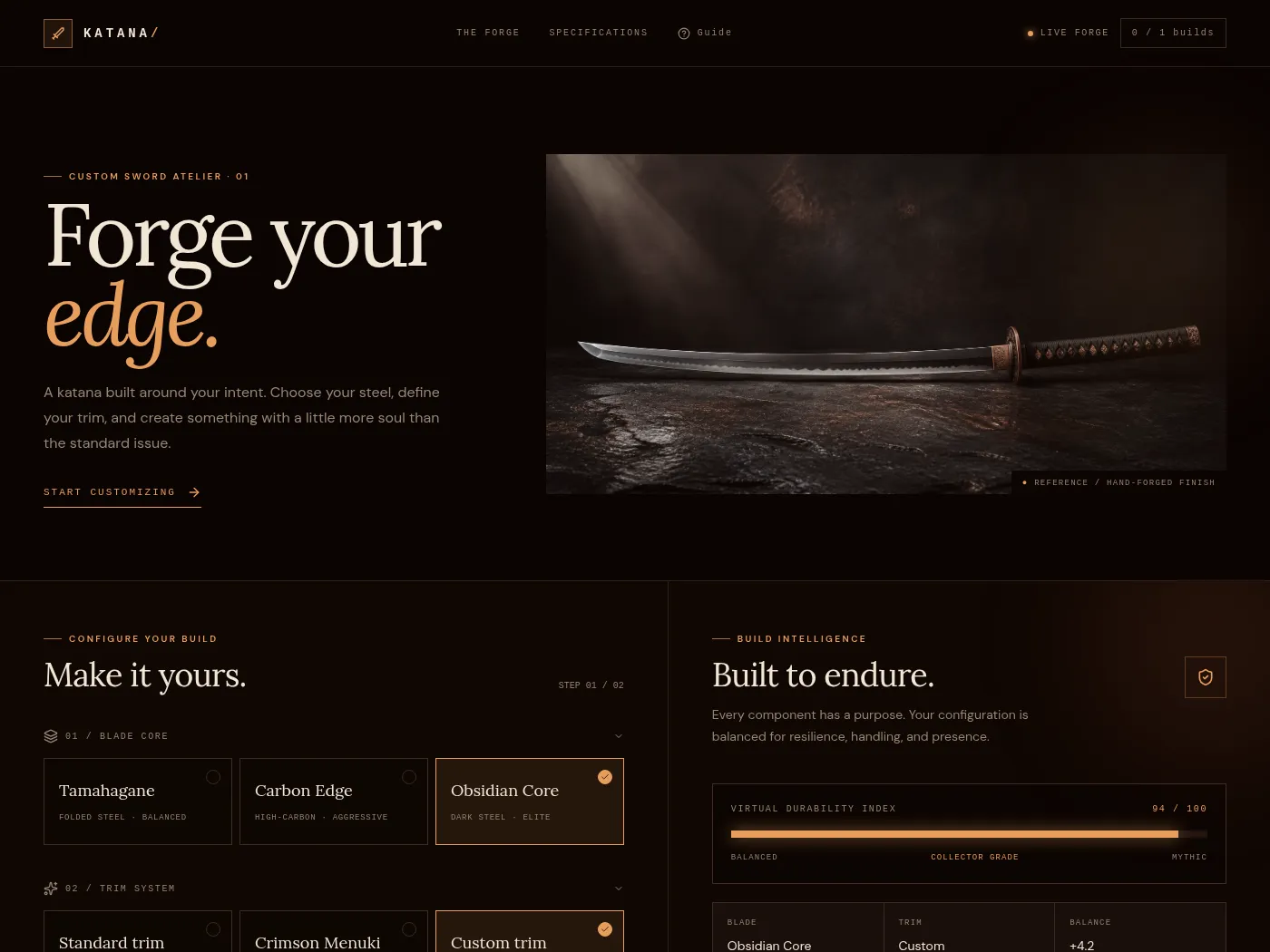 Katana Customizer