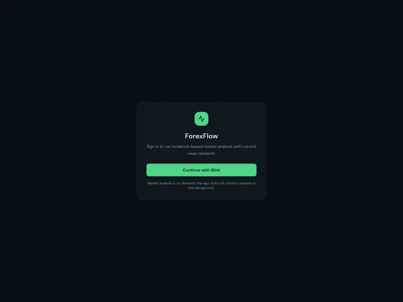 ForexFlow AI Market Agent