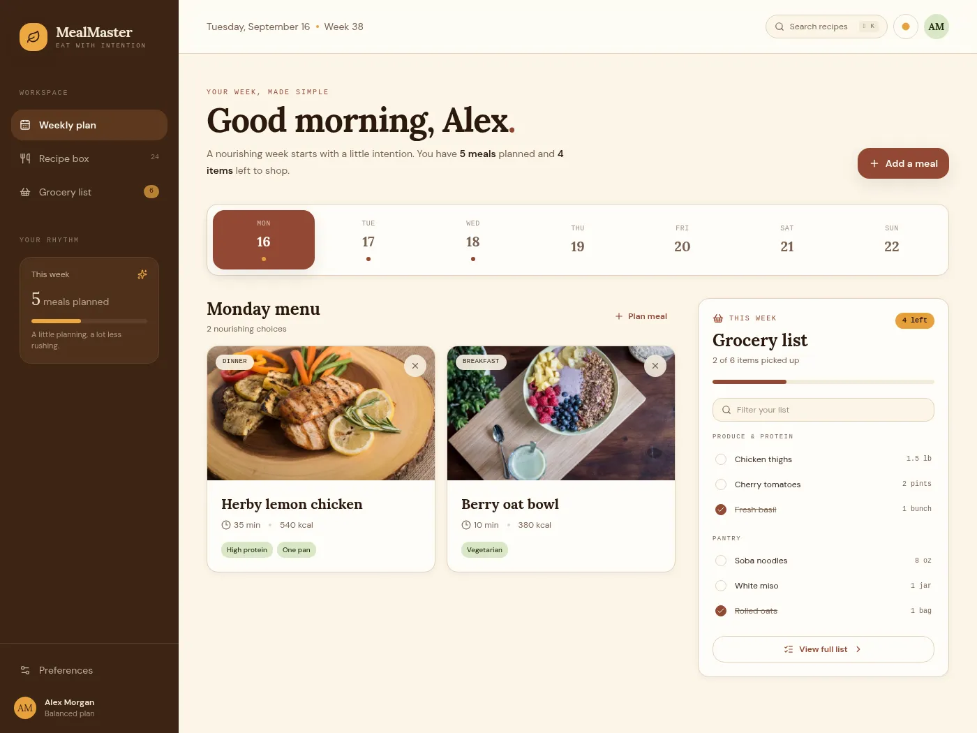 MealMaster App