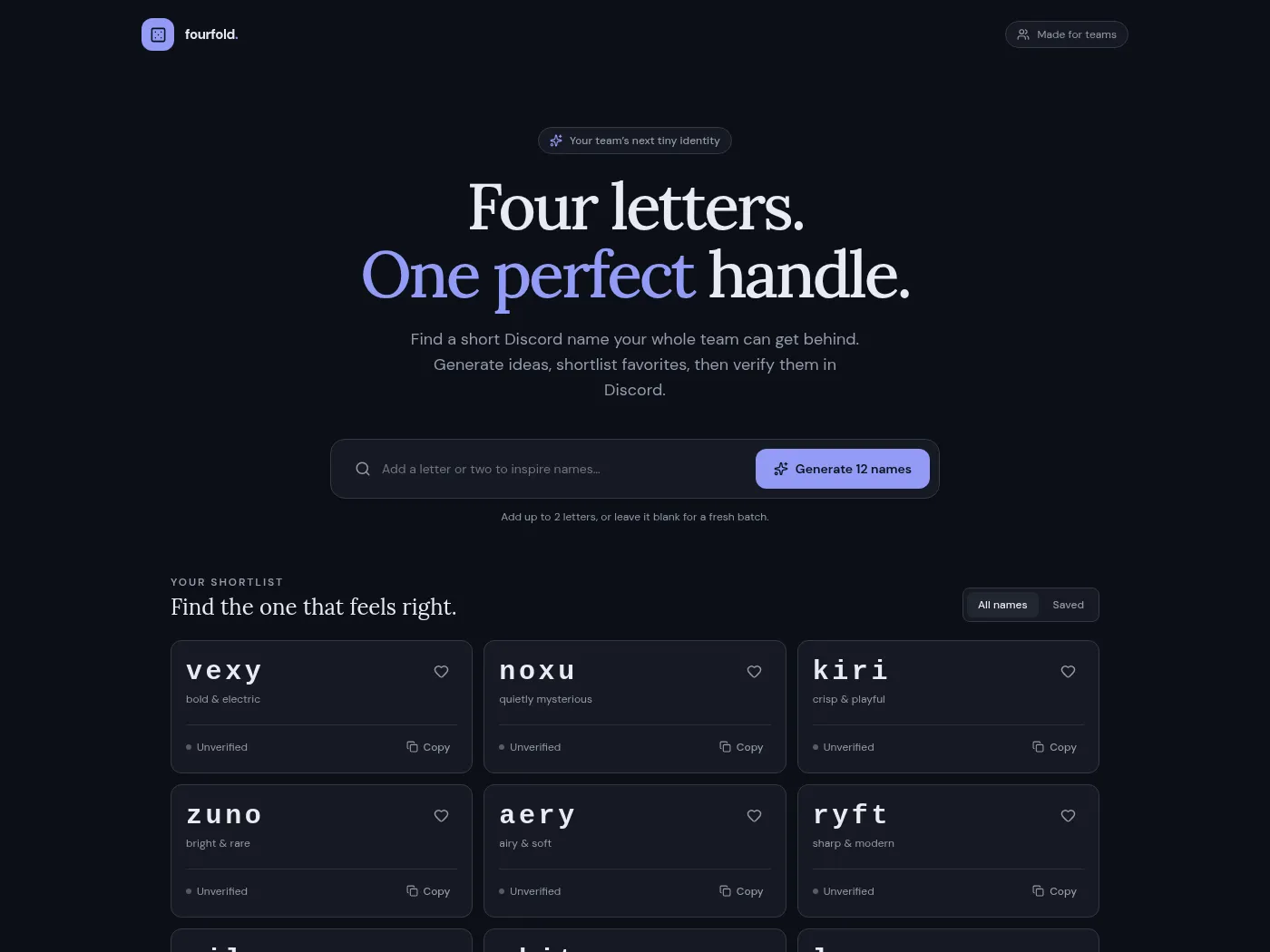 Discord Name Finder
