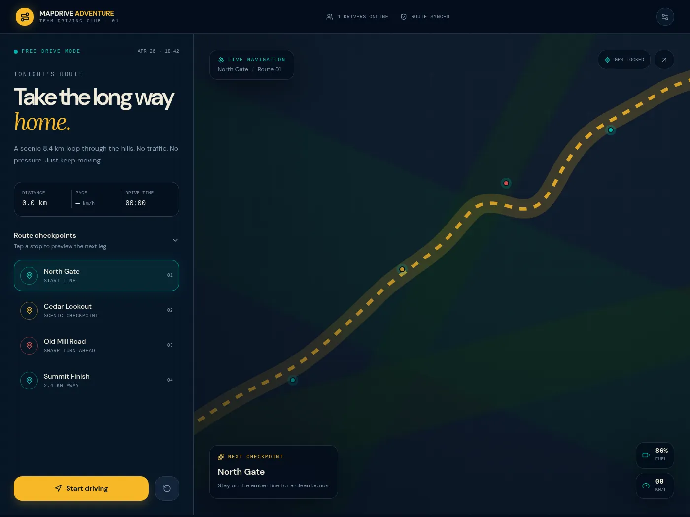 MapDrive Adventure