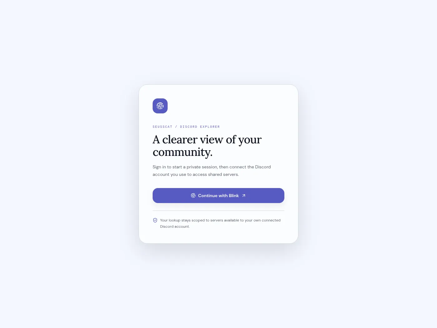 SeussCat Discord Explorer