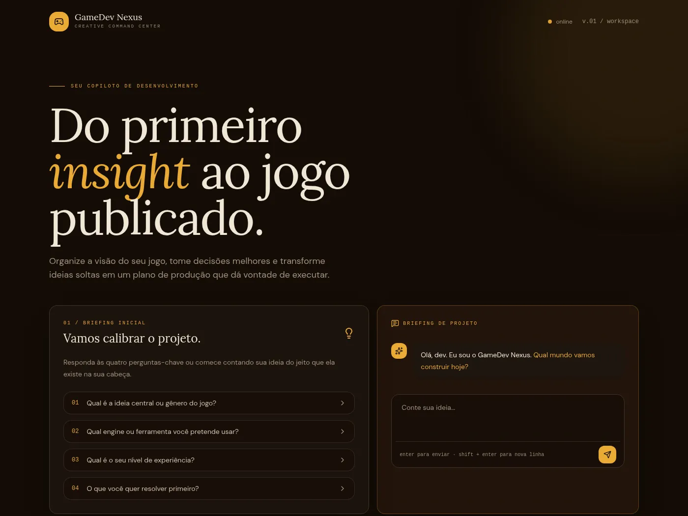 GameDev Nexus Hub