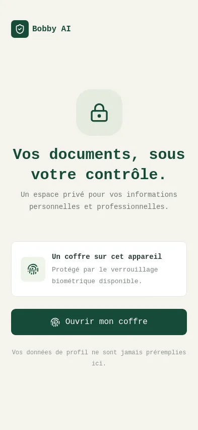 Bobby AI Secure Docs
