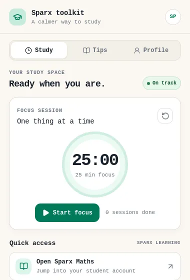 Sparx Productivity Toolkit