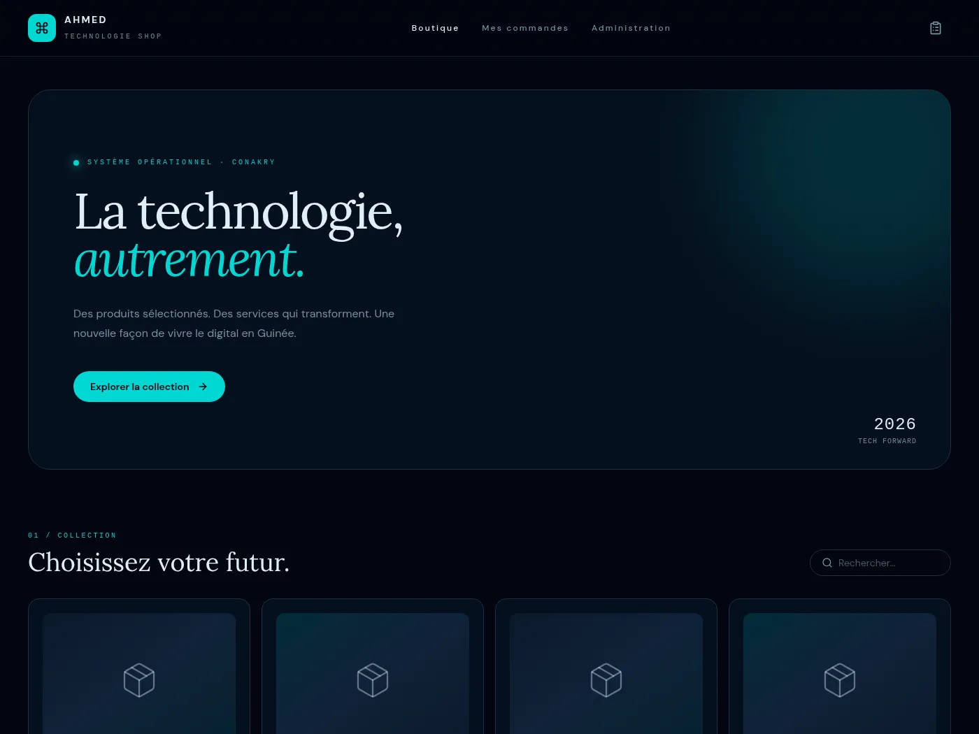 Ahmed Technologie Shop