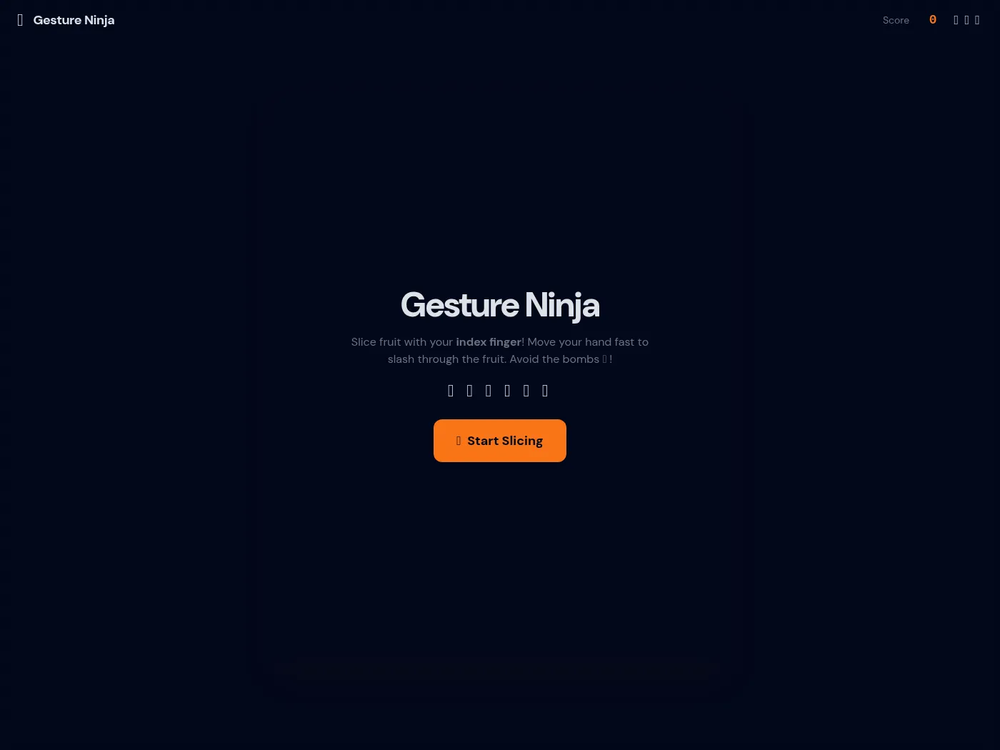 Gesture Ninja Web